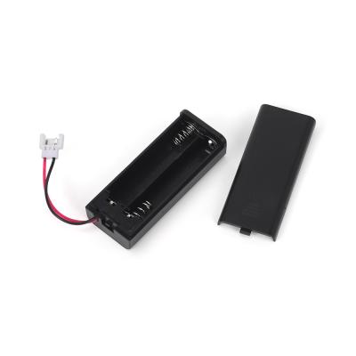 China OEM / ODM 2AAA Battery Holder 3V Battery Holder With Cover , Switch And Wire Leads for sale