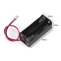China RoHS Compliant 4AAA Battery Holder 6V Plastic Battery Holder Back To Back Double Side for sale