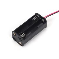 China RoHS Compliant 4AAA Battery Holder 6V Plastic Battery Holder Back To Back Double Side for sale