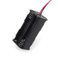China RoHS Compliant 4AAA Battery Holder 6V Plastic Battery Holder Back To Back Double Side for sale