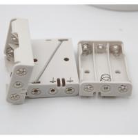 China White 3 AAA Battery Box PP AAA Battery Case With Switch Pin Mount for sale