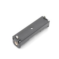 China PP Single Battery Case 1.5V Compact Battery Holder With PCB Pins for sale