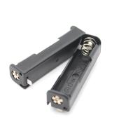 China PP Single Battery Case 1.5V Compact Battery Holder With PCB Pins for sale