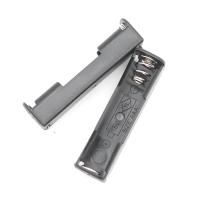 China PP Single Battery Case 1.5V Compact Battery Holder With PCB Pins for sale