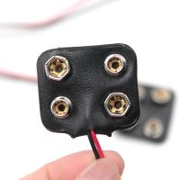 China Compact Dual 9V Battery Connector Customized 9V Parallel Connector With Leads for sale