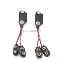 China 9V Battery Connector Snap Adapter Converter For Power Connection In Portable Electronic Devices And Classic Radio Repair for sale