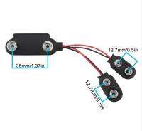 China 9V Battery Connector Snap Adapter Converter For Power Connection In Portable Electronic Devices And Classic Radio Repair for sale