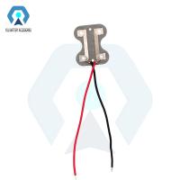 China Custom 9V Battery Parallel Connector X Style PP3 Battery Snap With 3.1 Inch Wire Leads for sale