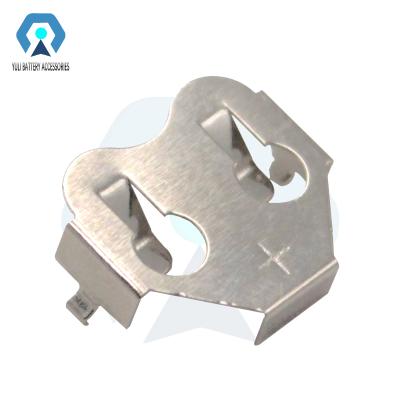 China Phosphor Bronze Coin Cell Battery Clip THM Coin Cell Battery Holder OEM For 16mm Cell for sale