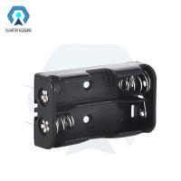 China OEM / ODM 2AA Battery Box Series Connection AA Batteries Holder With 2 PCB Pins for sale