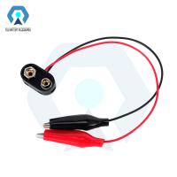 China T Type Battery Connector Lightweight With Alligator Clip 6 Inch / 15cm Wire Leads for sale