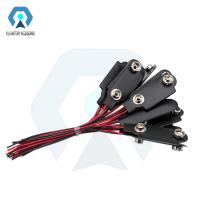 China Durable PP9 Battery Connector OEM ODM 9 Volt Battery Clip Connector For Vintage Radio for sale