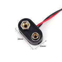 China T Type Battery Connector Lightweight With Alligator Clip 6 Inch / 15cm Wire Leads for sale