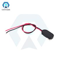 China I Style 9V Battery Connector OEM PP3 Battery Connector With 6 Inch Wire Leads ABS Housing for sale
