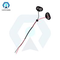 China Custom 9V Battery Connector 18V Out Battery Snap Connector Lightweight With 15cm Lead Wire for sale