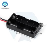 China OEM 2 X 18650 Battery Holder Series / Parallel 18650 Battery Case With XH2.54 3P Plug 6cm Cable for sale
