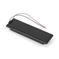 China Panel Mount 4 AA Battery Box 6V Battery Holder With Cover And Cable for sale
