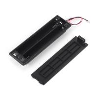 China Panel Mount 4 AA Battery Box 6V Battery Holder With Cover And Cable for sale