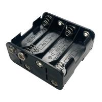 China Surface Mount 8 AA Battery Holder Impact Resistant 8 AA Battery Pack With Standard Snap Terminals for sale