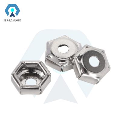 China Wear Resistant 9V Battery Contacts Negative Terminal Metal Contacts for sale