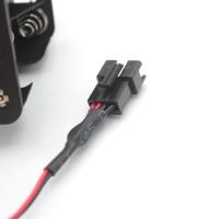 China 9V DC Output 6XAA Battery Holder with JST SM 4P Connector and 15cm Wire Lead for sale