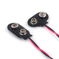 China Standard 9V PP3 Battery Connector Featuring 6 Inch 150mm Cable Length Designed for in Electronic Testing and Prototyping for sale
