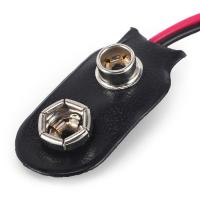 China Standard 9V PP3 Battery Connector Featuring 6 Inch 150mm Cable Length Designed for in Electronic Testing and Prototyping for sale