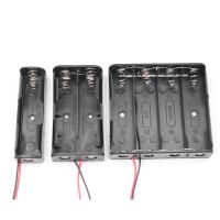 China 1 2 3 or 4 Numberofcells 18650 Battery Holder with Wire Leads Connection Type Series Parallel Options Durable Secure Fit for sale