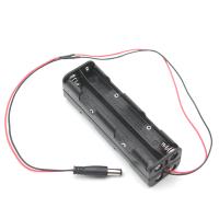 China Electronics Projects 8AA Battery Holder Including 150mm Cable Length Robust Design for Electronic Circuit Power Management for sale