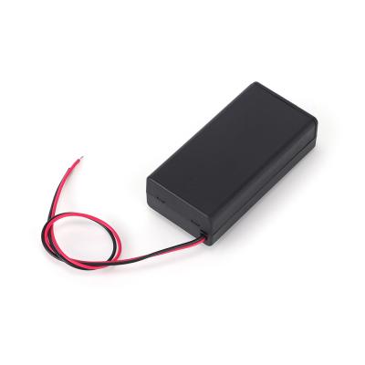 China Standard Polarity AA Battery Holder Featuring 150mm Cable Length Perfect for Electronics Projects and Portable Device Power Solutions for sale