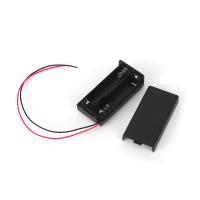 China Standard Polarity AA Battery Holder Featuring 150mm Cable Length Perfect for Electronics Projects and Portable Device Power Solutions for sale