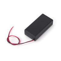 China PP Material 2AA Battery Holder Lightweight Portable Battery Case Ideal for DIY Electronics Projects and Prototyping for sale
