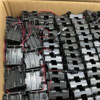 China Smart door lock 9V DC Battery Holder for 6 AA Cells with 4 Pin JST SM Connector and 15cm Cable for sale