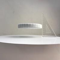China Custom Logo Magnetic Levitation Shoes Display Stand for Eco-friendly Acrylic Shoe Box for sale