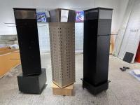 China 360 Degree Jewelry Rotating Fixture Display Stand Jewelry Stand Showcase for Retailers for sale