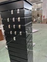 China 360 Degree Jewelry Rotating Fixture Display Stand Jewelry Stand Showcase for Retailers for sale