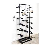 China 360 Degree Rotating Shoe Rack Storage Organizer for Retail Shops Customizable for sale