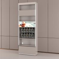 China Light Duty Supermarket Shelves Rack with LED Light Stand Capacity 380kg Modern Design for sale