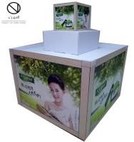 China Retail Pop Display Racks Custom POS Round Drink Display Stand for Customized Shelves for sale