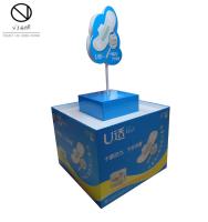 China Retail Pop Display Racks Custom POS Round Drink Display Stand for Customized Shelves for sale