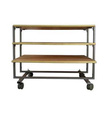 China Eco-Friendly Wooden Bakery Shelf for Bread and Cake Display in Retail Shops for sale
