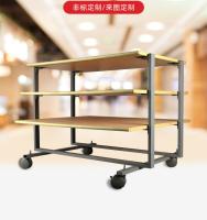 China Eco-Friendly Wooden Bakery Shelf for Bread and Cake Display in Retail Shops for sale