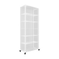 China Store Display Stand Acrylic Custom Clear Plexi Glass Display Showcase with Doors for sale