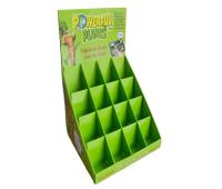 China Custom Logo POS Shelving Cardboard Shelves for Small Box Packaging Retail Display for sale
