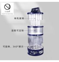 China Customized Rotating Chewing Gum Counter Display Rack Stand for Retail Racks for sale