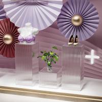 China Customer Colors Clear Acrylic Display Case Box with High Grade Cold-rolled Sheet for sale