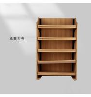 China Custom Logo Wooden End Cap Display Rack Shelving for Product Display in Retail Shops for sale