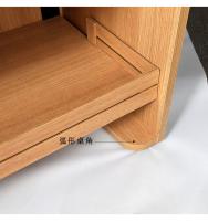 China Custom Logo Wooden End Cap Display Rack Shelving for Product Display in Retail Shops for sale