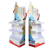 China Custom Size Cardboard Paper Hard Rigid Shelving Rack for Store Shelves Display Racks for sale
