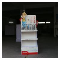 China Custom Size Cardboard Paper Hard Rigid Shelving Rack for Store Shelves Display Racks for sale